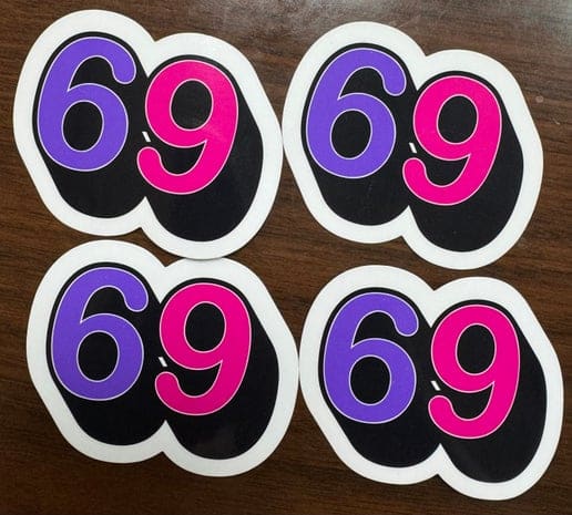 69 Sticker **the don’t ruin counting sticker – Rabbit-Labs