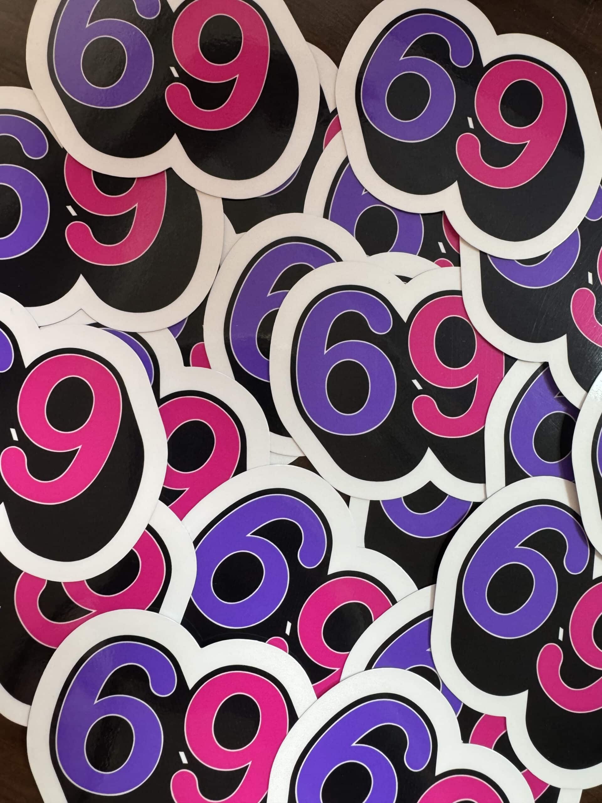 69 Sticker **the don’t ruin counting sticker – Rabbit-Labs