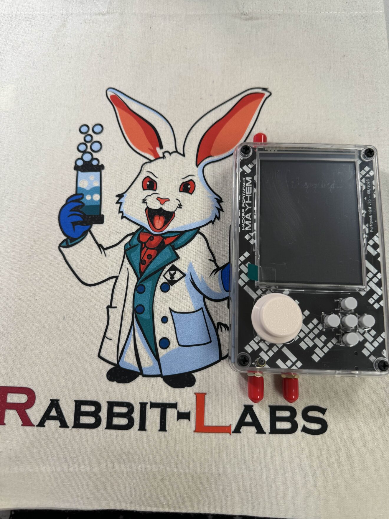 HackRF with PortaPack H2M – Rabbit-Labs