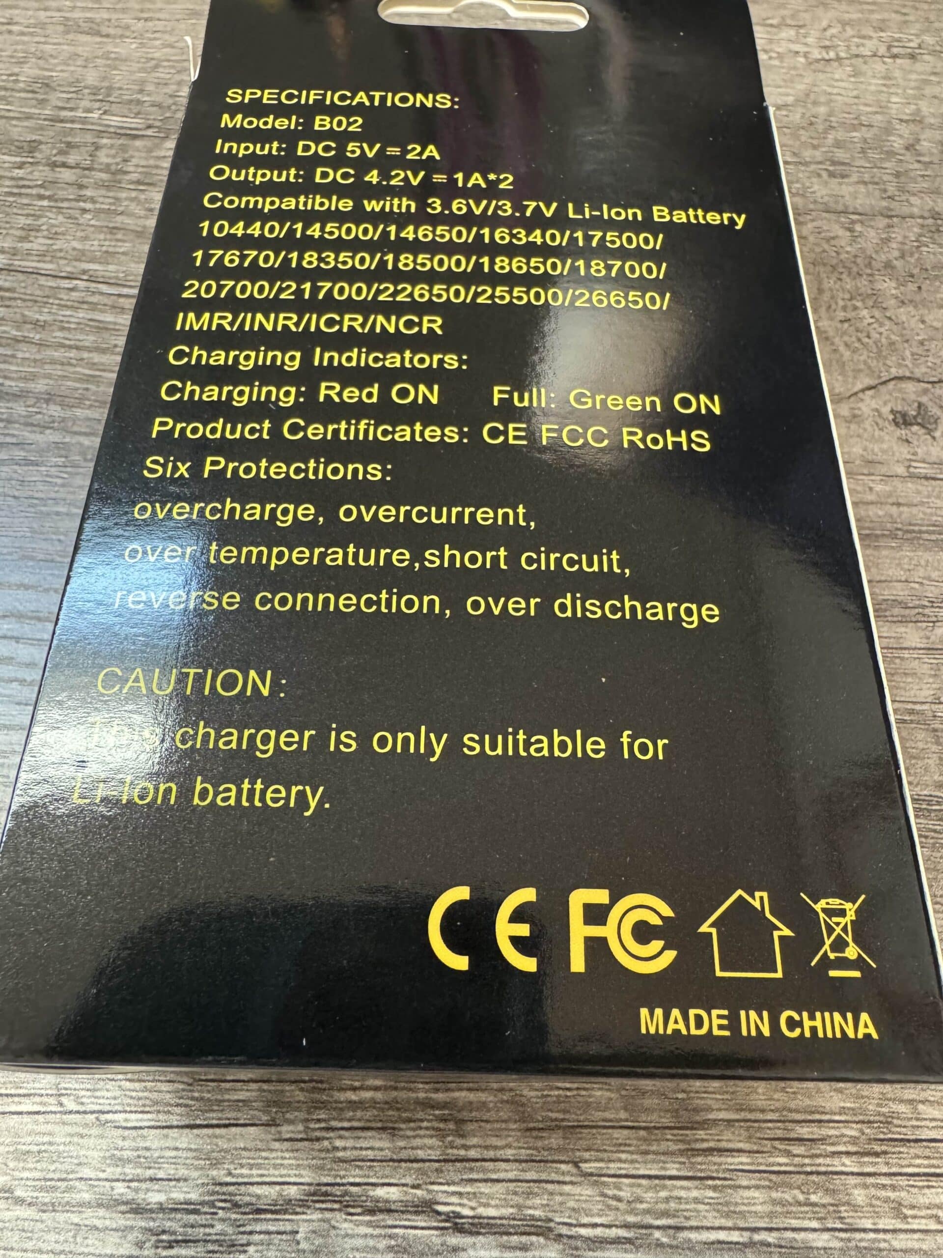 Lithium Ion USB-C Smart Battery Charger – Rabbit-Labs